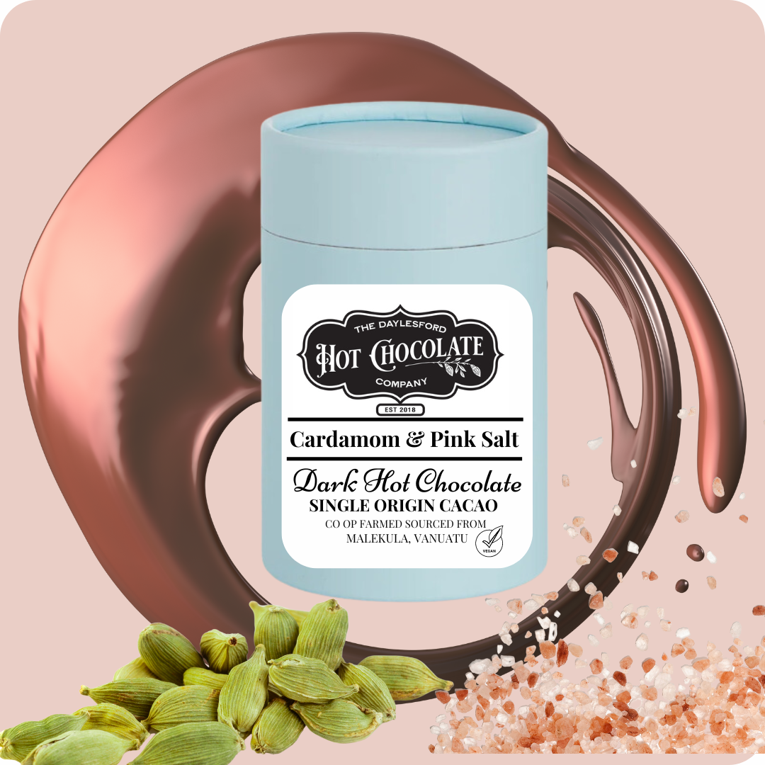 Cardamon and Pink Salt Dark Hot Chocolate | The Daylesford Hot ...
